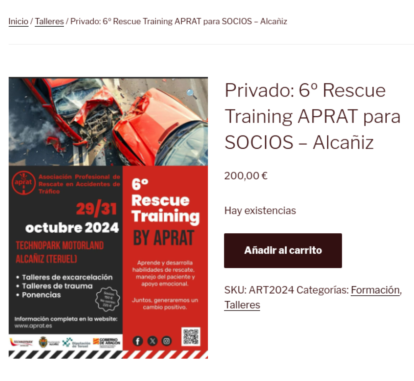 APRAT - Asociación Profesional de Rescate en Accidentes de Tráfico