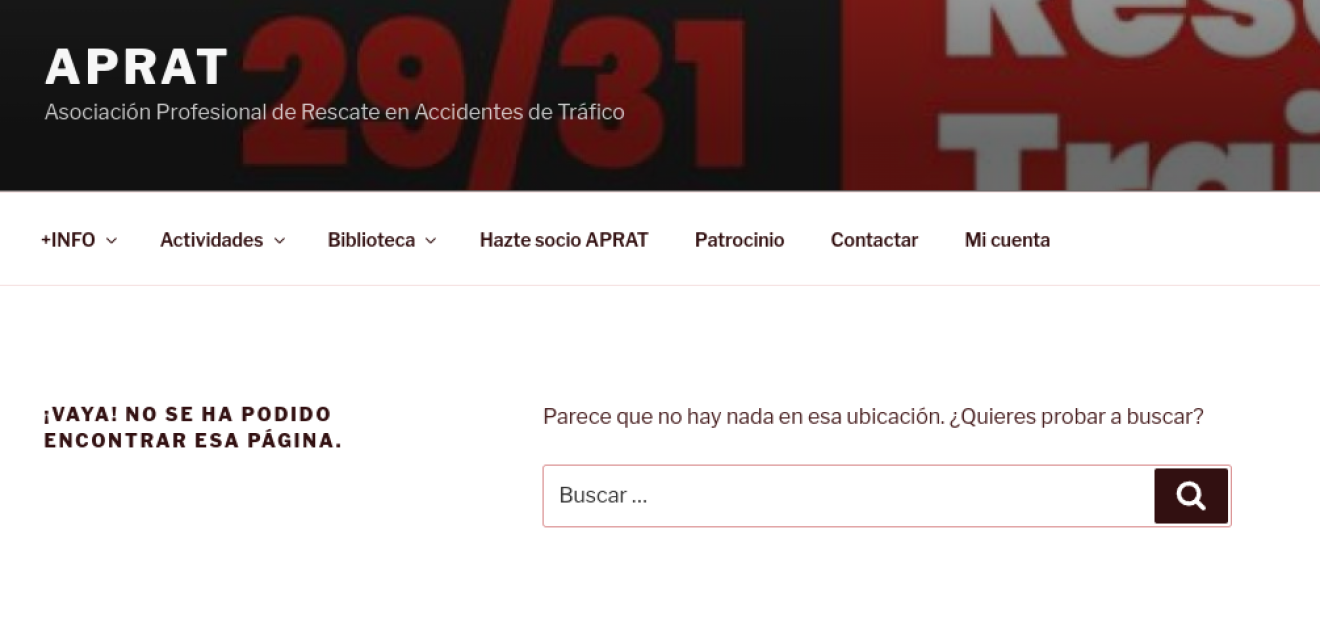 APRAT - Asociación Profesional de Rescate en Accidentes de Tráfico